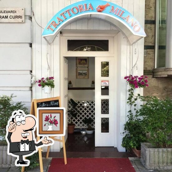 Speisekarte von Trattoria Milano restaurant, Tirana