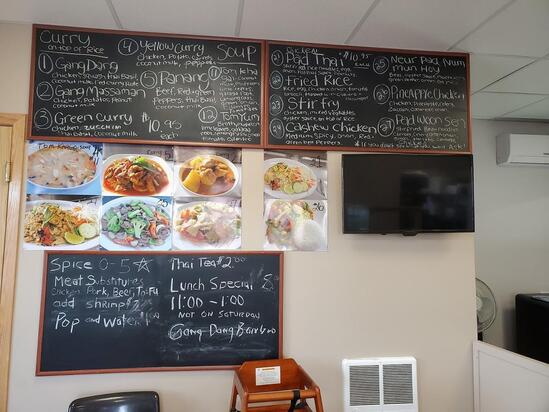 Menu at Thai To Go restaurant, Colville