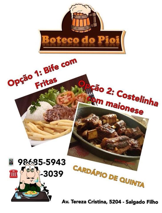 Buteco Do Pioi, Belo Horizonte - Menu do restaurante, preços e opiniões