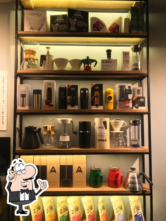Menu at Coffee Zone Roastery, Istanbul