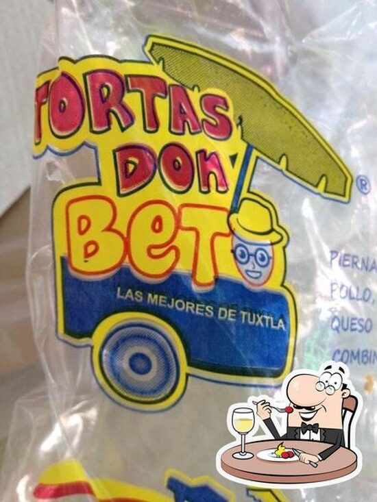 Carta de TORTAS DON BETO, Tuxtla Gutiérrez