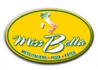 Menu au Miss Bella pizzeria, Longueuil