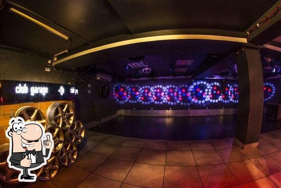 Menu at Club Garage, Katowice