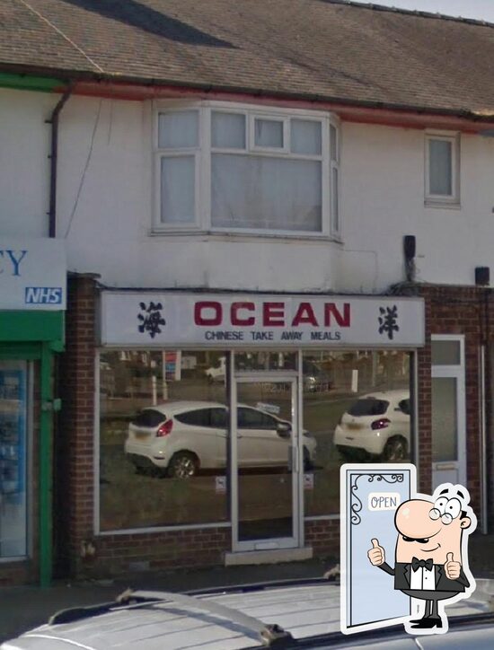Menu at Ocean Chinese Take Away fast food, Hessle