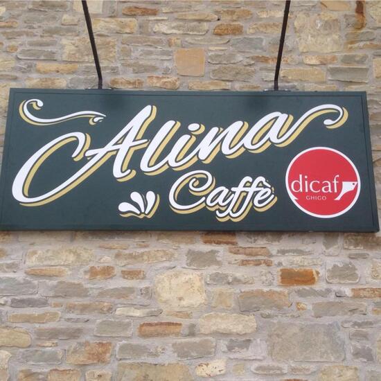 Menu at Alina Caffe cafe, Albaretto della Torre