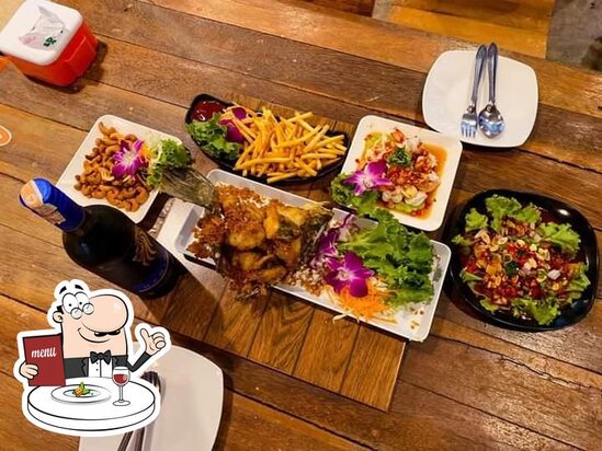 Menu at Honey night ปลาจุ่ม restaurant, Khon Kaen