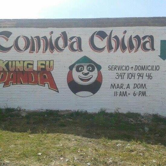 Menu at Kung fu panda comida china restaurant, San Julián