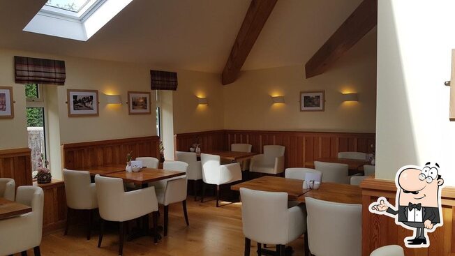 Menu at The Lodge cafe, Llanrhaeadr, Llanrhaeadr