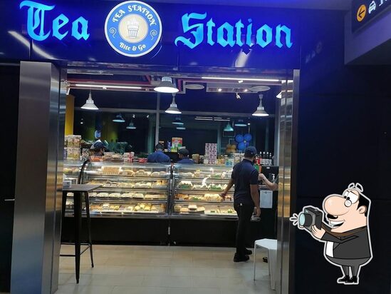 Menu at Tea Station cafe, Dubai