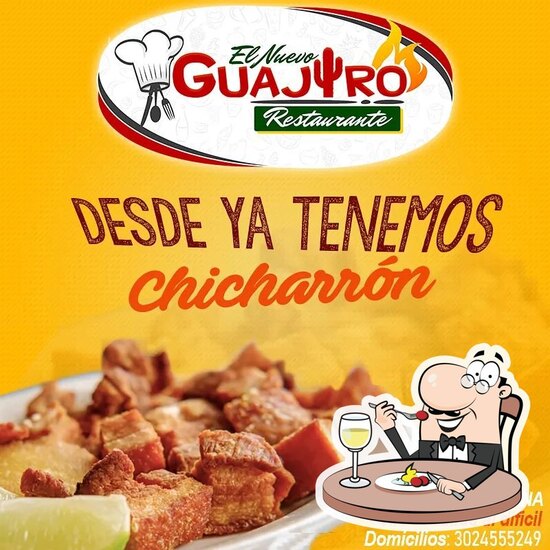 Restaurante El Guajiro, Plato - Menú del restaurante, precios y reseñas
