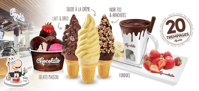 Menu au Chocolato - St-Roch, Québec