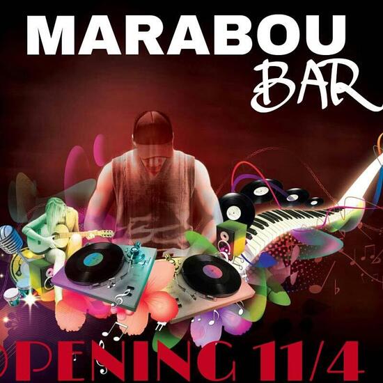 Menu at Marabou Bar, Paphos
