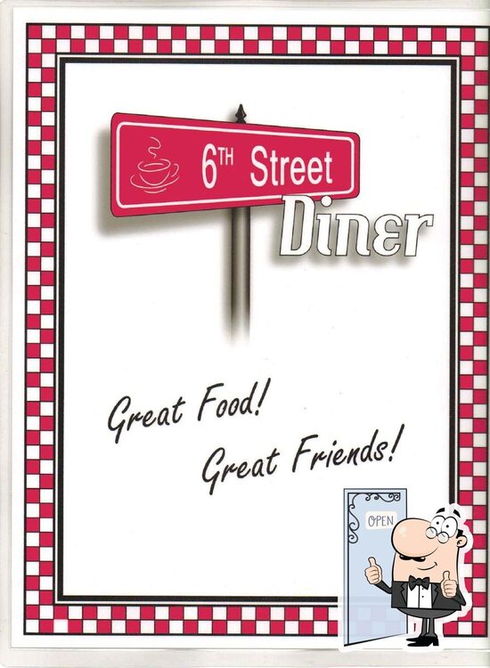 Sixth Street Diner, 300 N 6th St in Wood River - Restaurant menu and ...