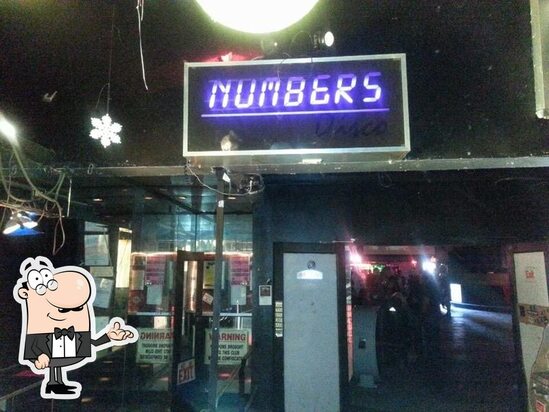 Menu at Numbers Night Club, Houston