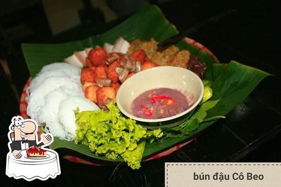 Menu at Bún Đậu Cô Beo restaurant, Bien Hoa