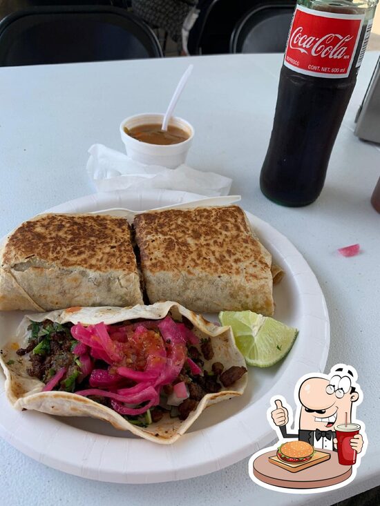Menu at Taqueria Miranda. restaurant, Houston, Fry Rd