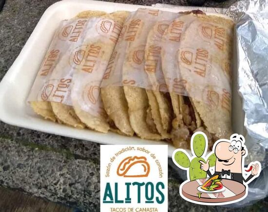 Menu at Alitos tacos de canasta restaurant, Orizaba, Sur 35 684