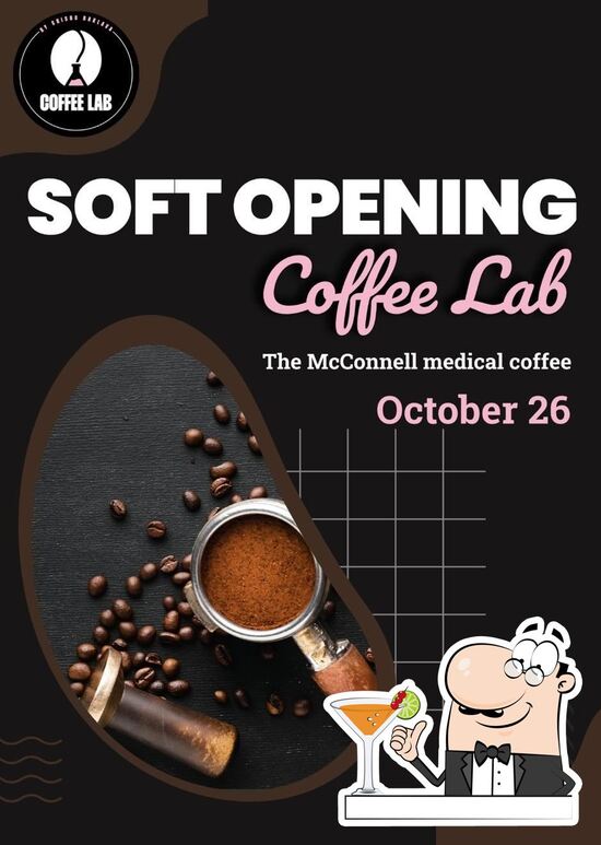 Menu at Coffee Lab, Cornwall