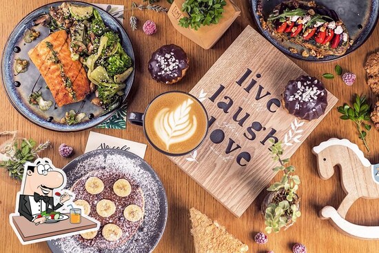 Menu at Lui Coffee cafe, Tbilisi