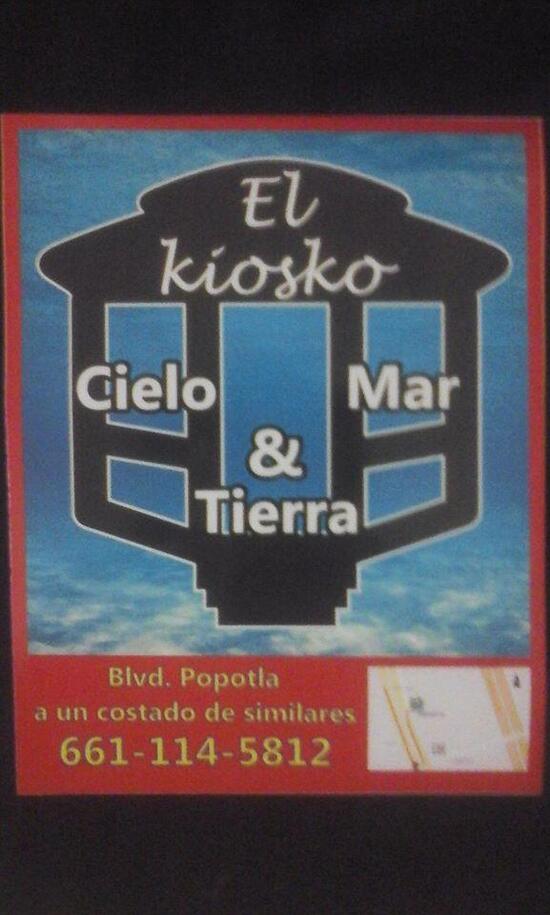 Menu at El Kiosko restaurant, Rosarito, BLVD. POPOTLA. a un costado de ...