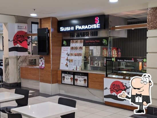 Menu at Sushi Paradise restaurant, Brisbane City, 200 Adelaide St