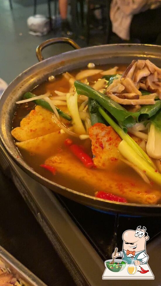 Menu at Gamdang 감당 restaurant, Brisbane City