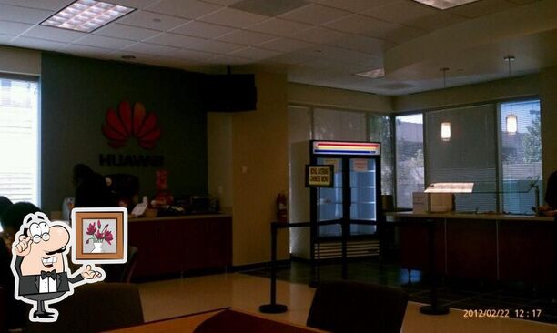 Menu at Huawei Cafe, Plano