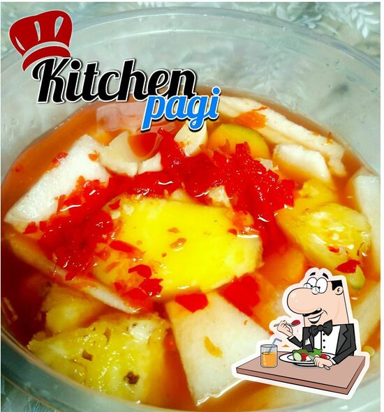 Menu at Kitchen Pagi restaurant, Katangka