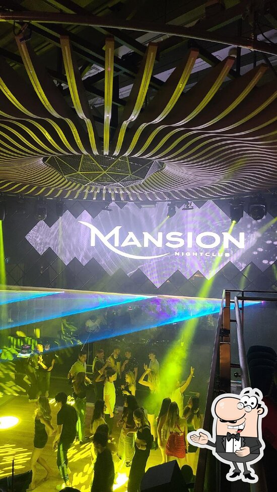 Menu at Mansion Nightclub, Vancouver