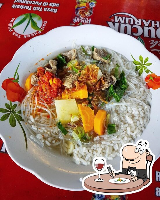 Menu at Pondok Makan UMMI restaurant, Padang