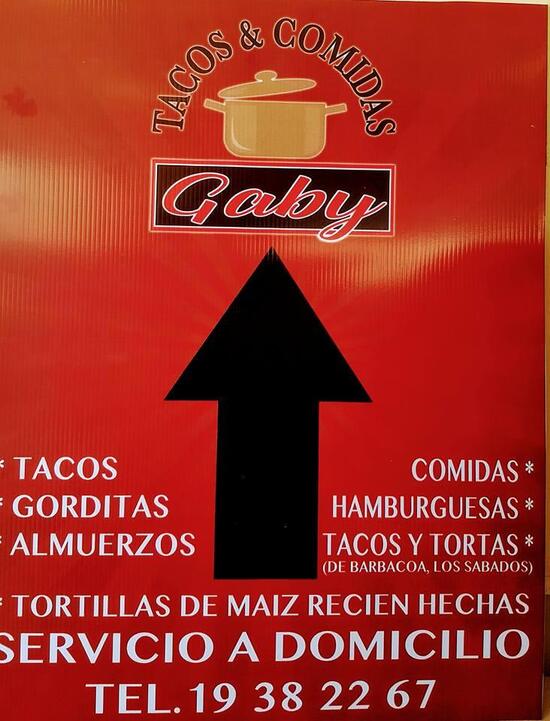 Menu at Tacos y Comidas GABY restaurant, Ciudad Apodaca, Av. de las ...