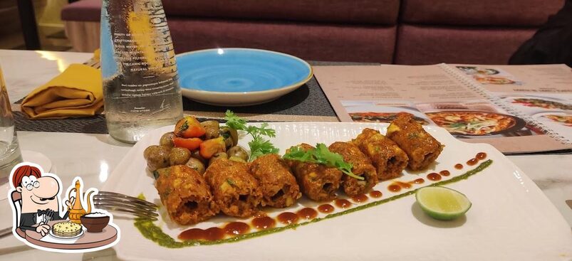 Menu at The Indian Flame restaurant, South Jakarta