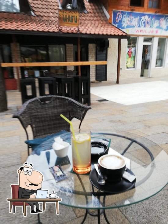 Menu at Uhuru Caffe cafe, Zlatibor