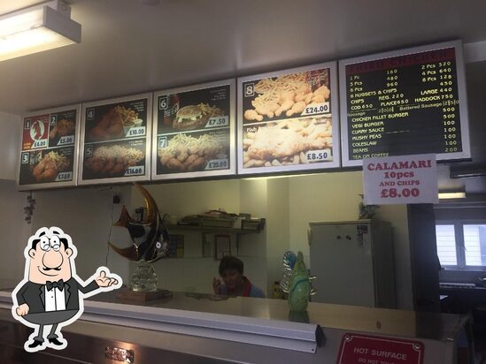 Menu at Hayle Fish & Chips Chicken Bar, Saint Minver Highlands