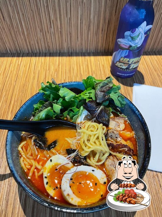 Speisekarte von Ichiraku ramen, Amsterdam