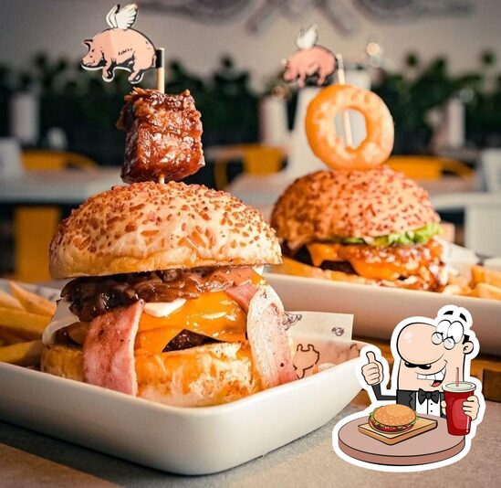 Carta del restaurante Pigasus pig & burgers, Bello