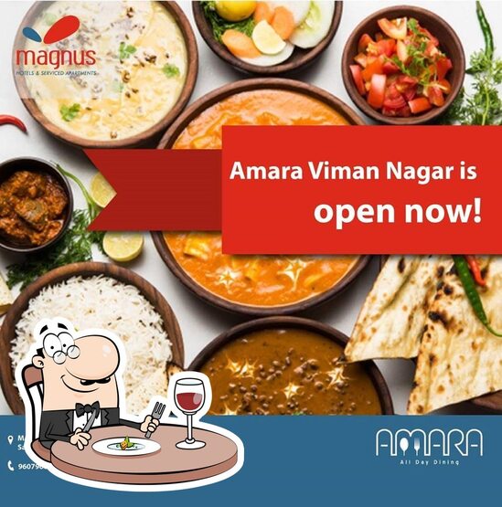 Menu at AMARA - Restaurants and Banquets, Pune