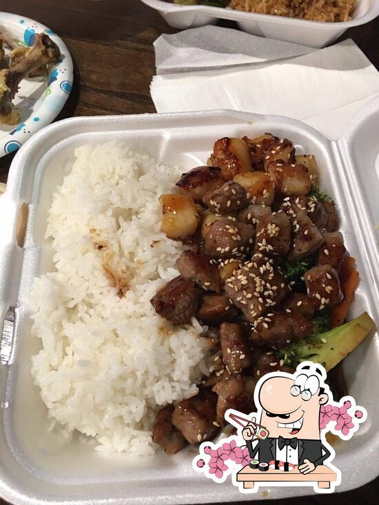 Menu at Osaka Japanese Express restaurant, Jamestown, W Wendover Ave ...