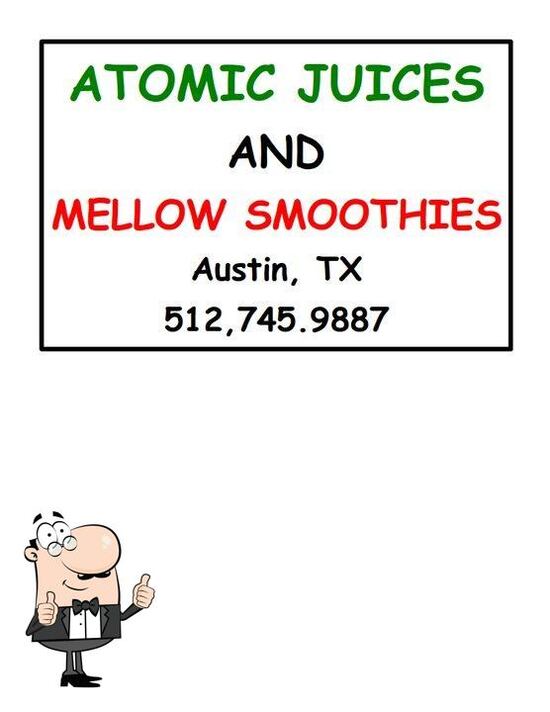 Atomic Juices & Mello Smoothies, Austin - Restaurant menu, prices and ...