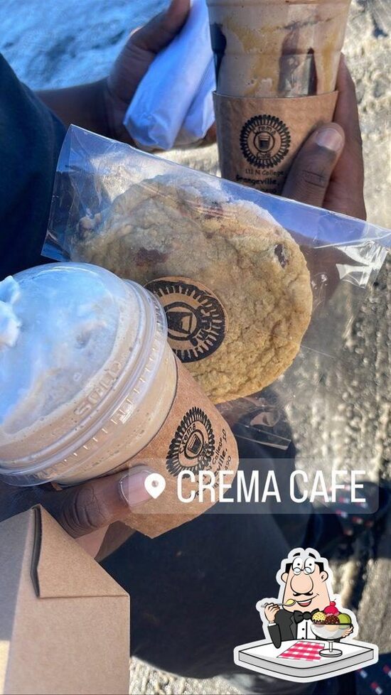 Menu at Crema Cafe & Bakery, Grangeville