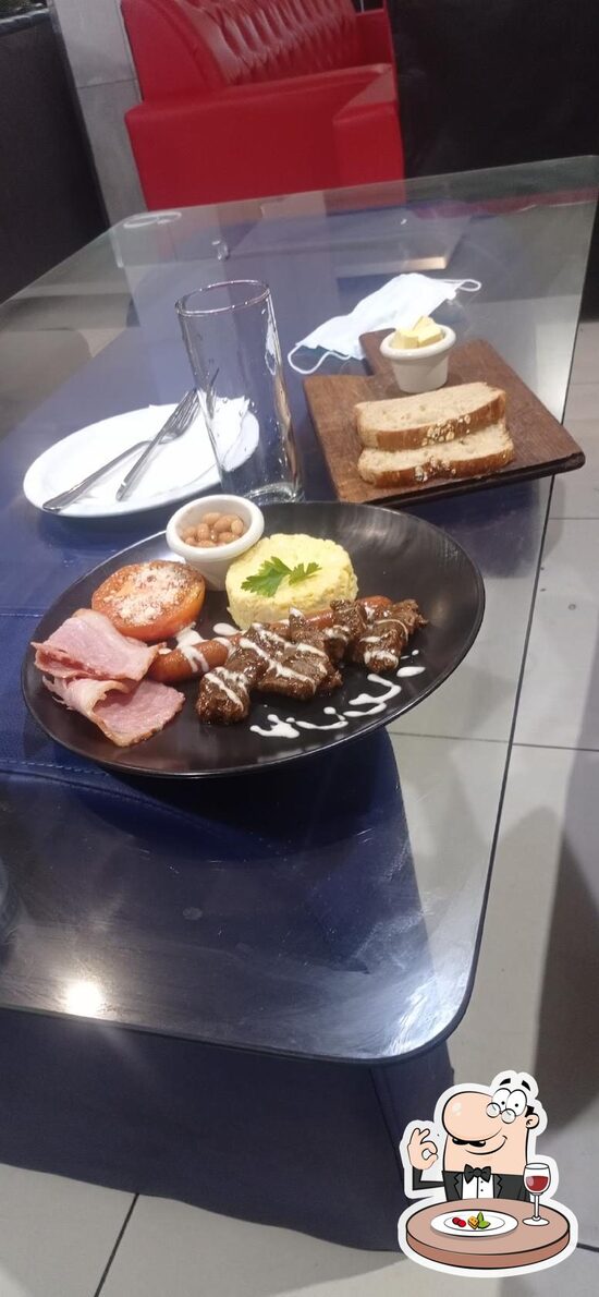 Menu at Kwa Ace EKitcheni restaurant, Cape Town