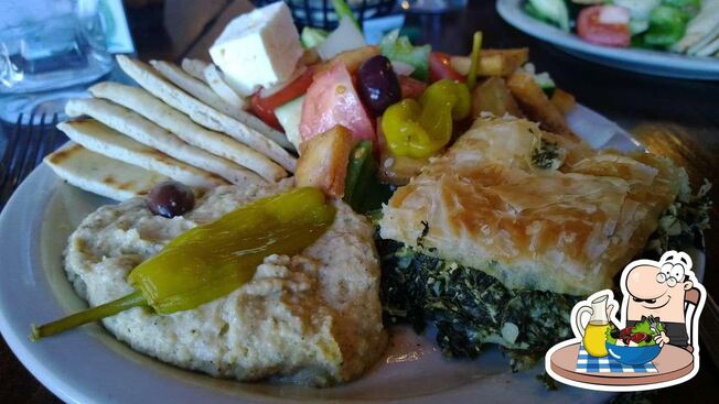 Menu at Manos Greek Restaurant, Toledo