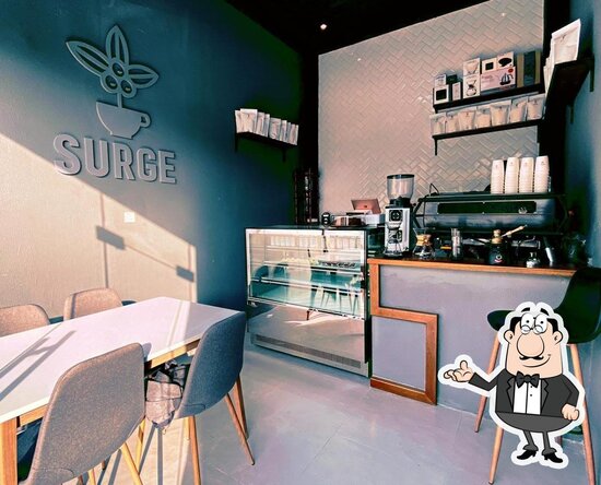 Menu at Surge Cafe, Khor Fakkan