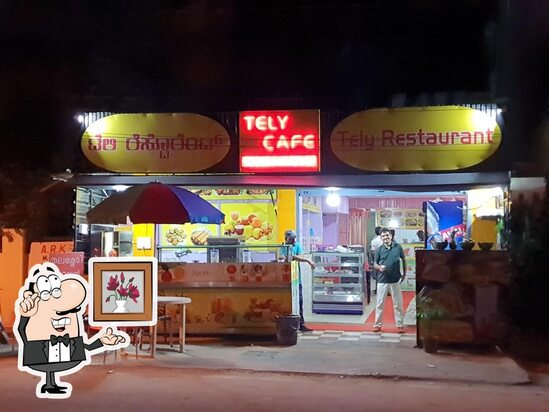 Menu at Tely Cafe, Mysuru