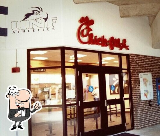 Menu at Chick-fil-A fast food, Jacksonville, 1 UNF Dr.