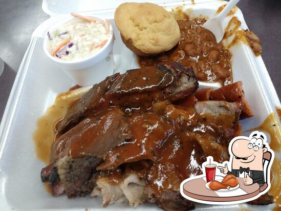 Menu at Mr. K's Original BBQ, Tucson