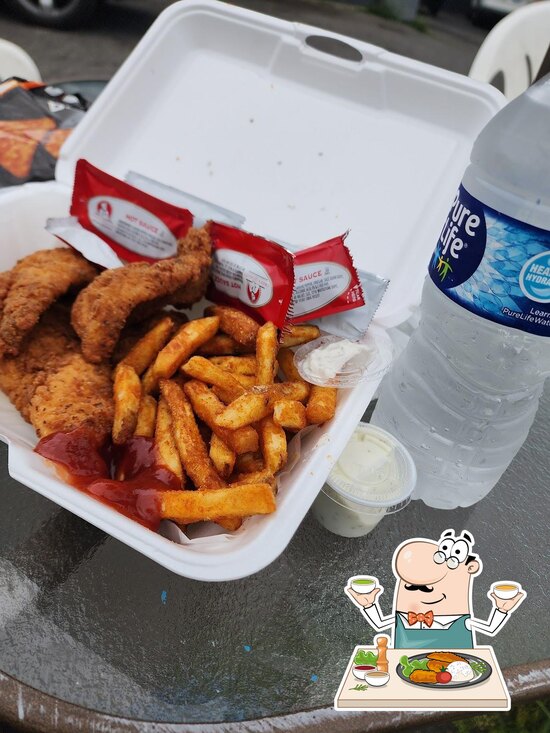 Carta de E’s Fish and Chips Soul Food Restaurant, Waterbury