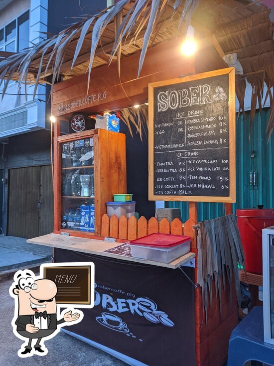 Menu at Sober Coffee Palembang cafe, Palembang