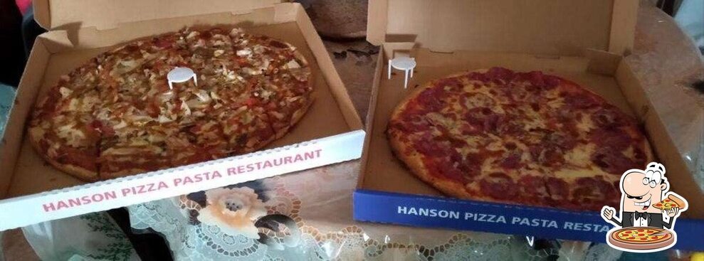 Menu at Hanson Pizza Bar, Woodville North