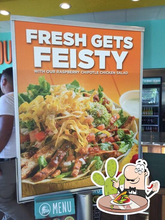 Menu at Costa Vida restaurant, Richfield